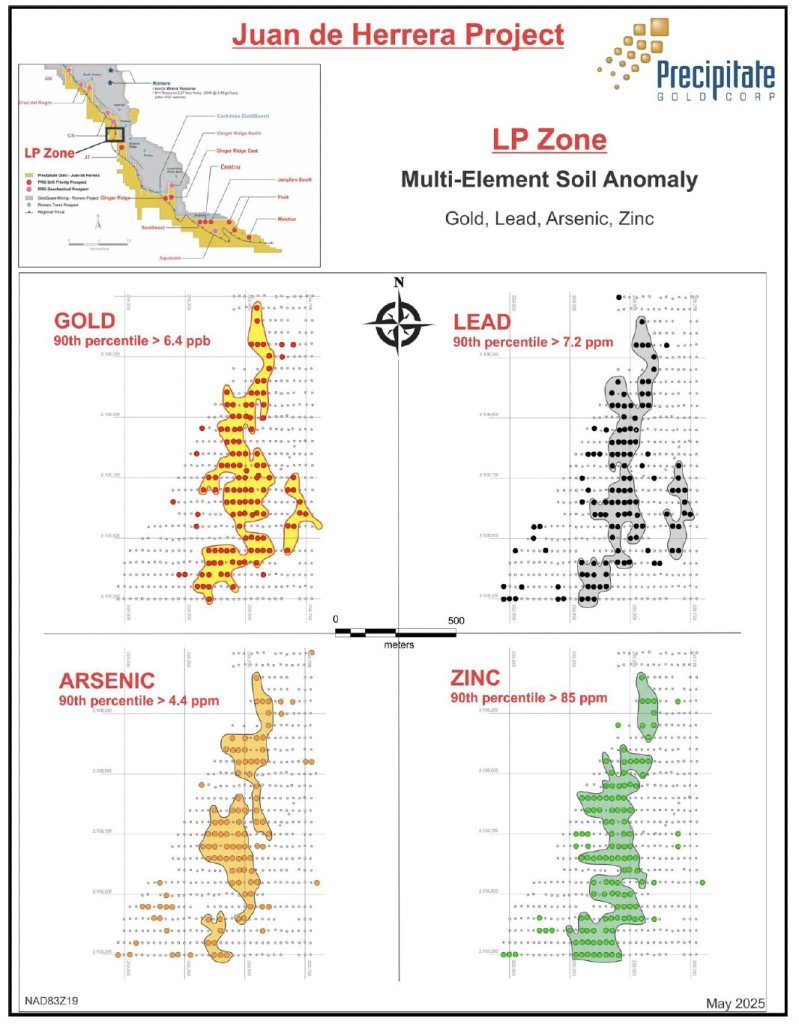Precipitate Identifies New Gold-in-Soil Anomaly Measuring 1.2 ...